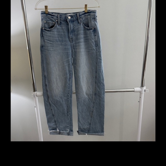 pistola | Jeans | Pistola Light Blue Kacey Midrise Cuffed Straight Leg ...